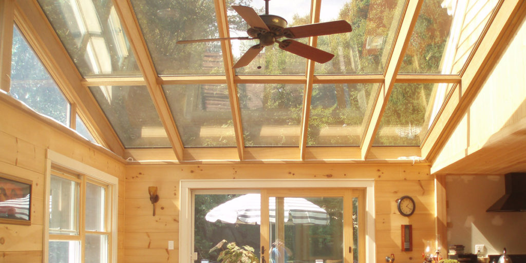 Rustic Kitchen Sunroom & Glass Roof System | Gloucester, MA