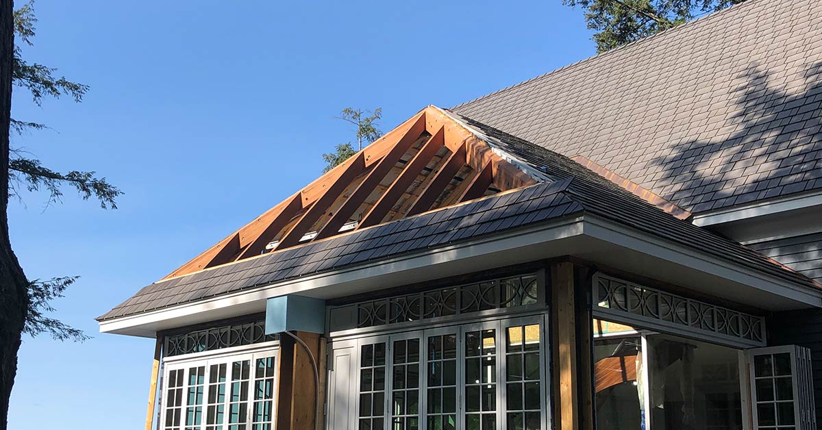 A Custom Triangular Skylight in Chesterfield, NH | Sunspace Design